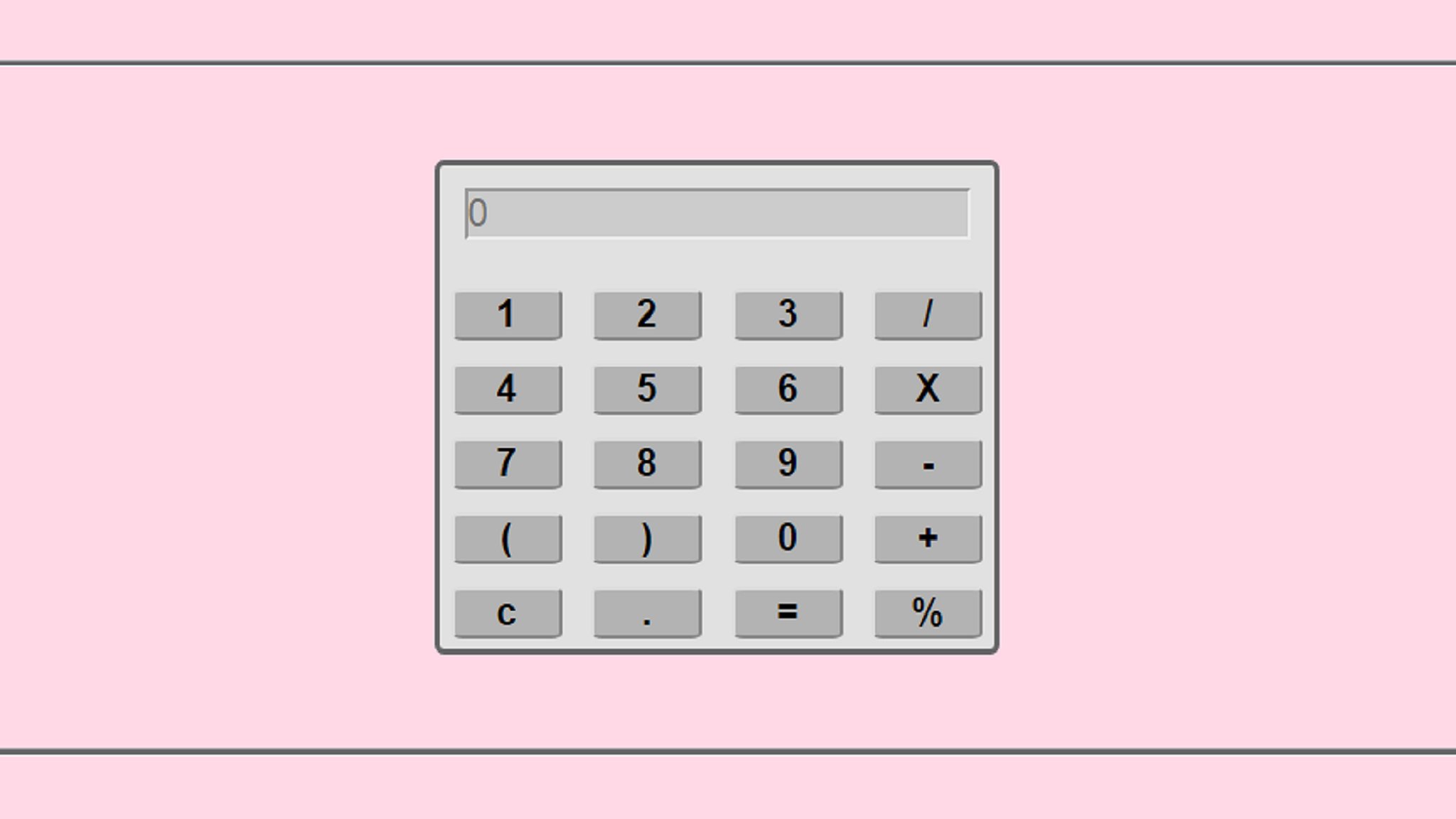 Build Your Own Calculator App With Javascript Html5 And Css Web App Development App 1 Aarthi 6272