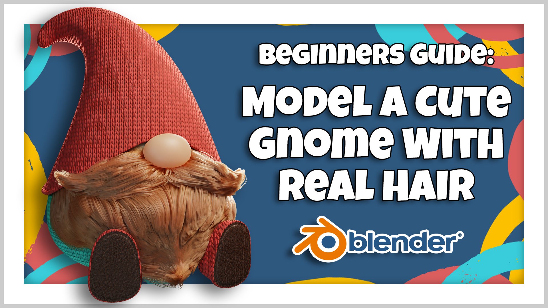 Blender 3D for Beginners: Learn to Model a Cute Gnome With Real Hair ...