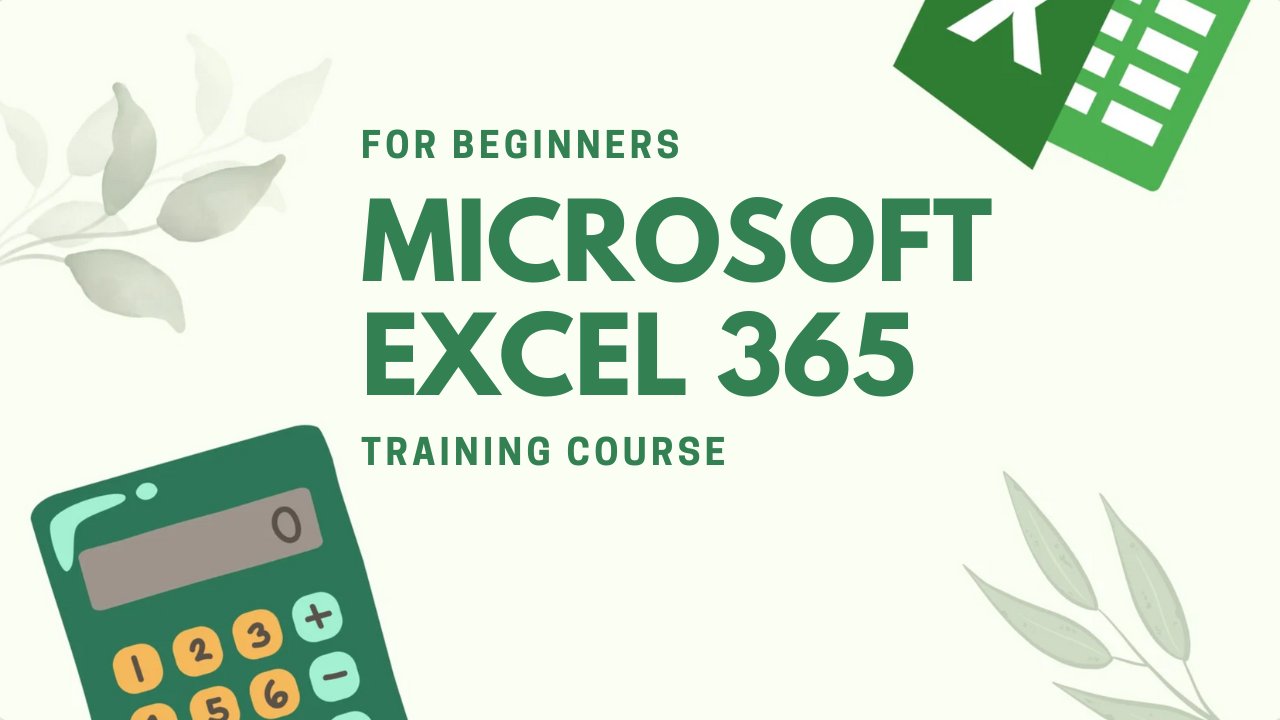 Microsoft Excel 365 Training Course - Basics to Advance | Sushant Kumar ...
