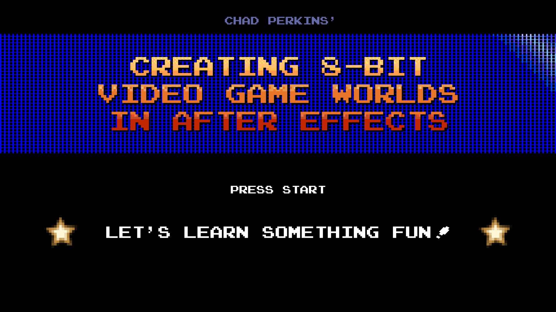 Creating 8-bit Video Game Worlds in After Effects | Chad Perkins ...