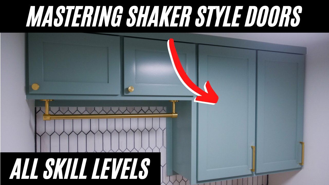 Master Shaker-Style Cabinet Doors: A Step-by-Step Guide for Woodworkers ...