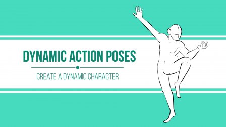 Dynamic Fighting Pose! | Skillshare Student Project