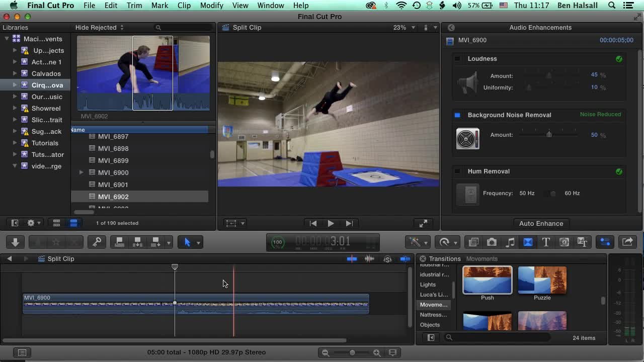 Final Cut Pro X Timeline Tips: The Magnetic Timeline, Splitting Clips ...