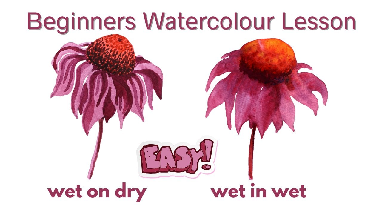 Wet on Wet vs Wet on Dry: Watercolour Made Simple | Cally Lawson ...