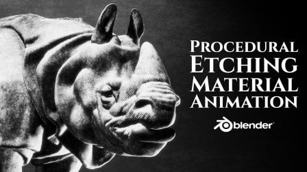 Blender 3D: Create a Procedural Hand Drawn Texture and Reveal Animation ...