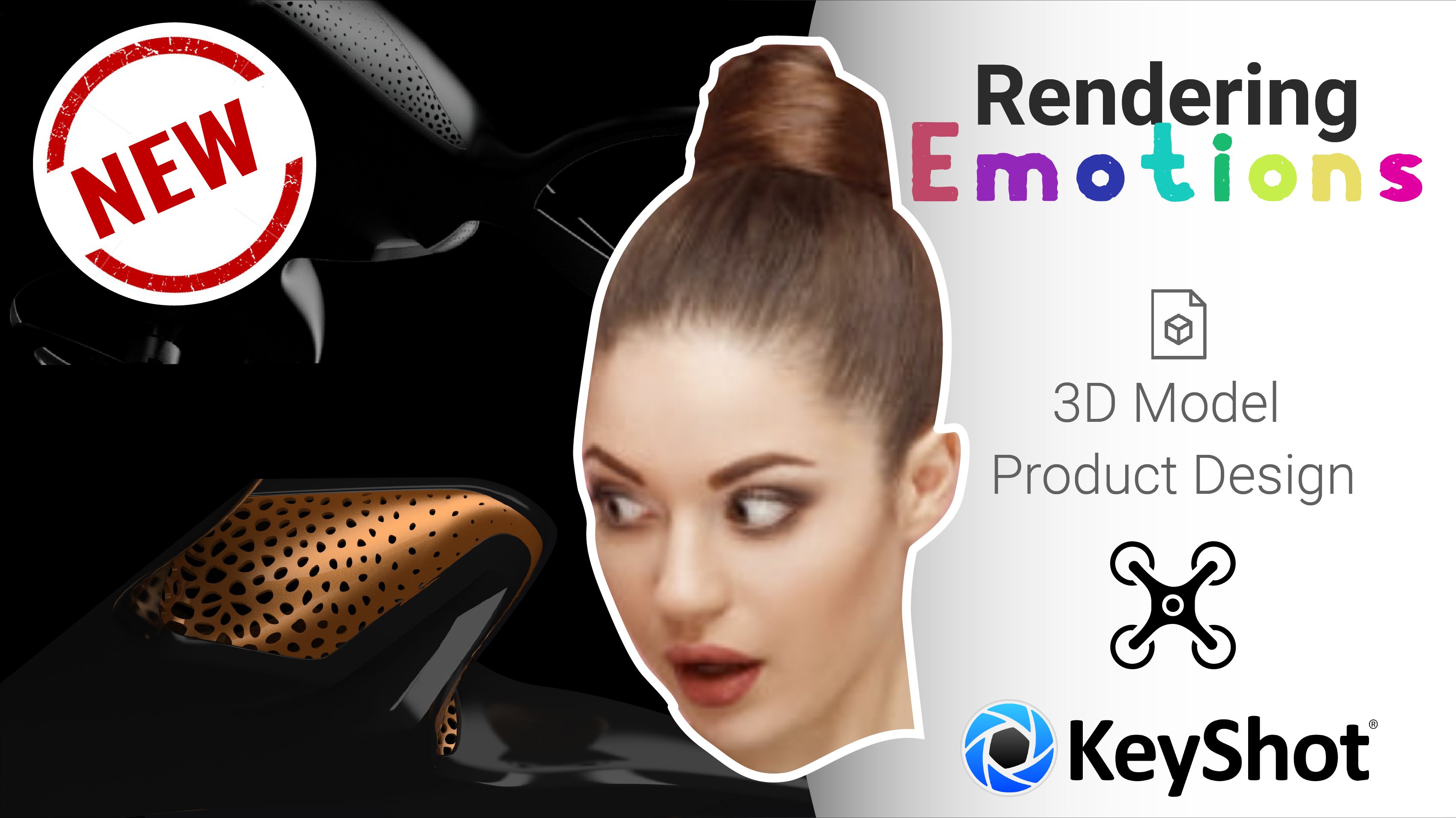 Render emotions using Keyshot: create interesting product renders ...