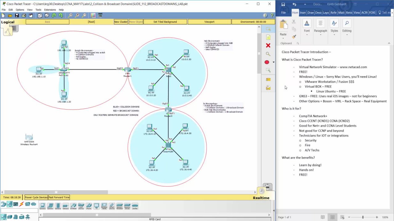 Cisco Packet Tracer Network Simulator | Keith Gebhardt | Skillshare
