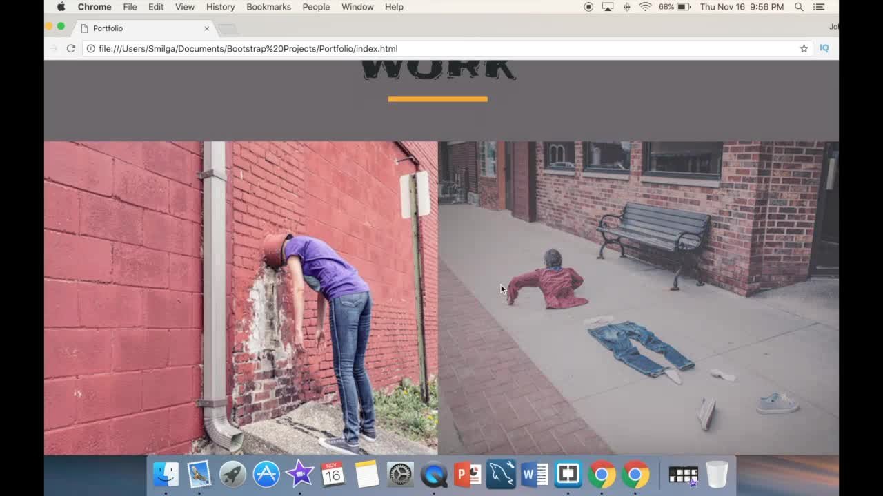 Bootstrap 4 Projekt - Portfolio-Website erstellen | John Smilga ...