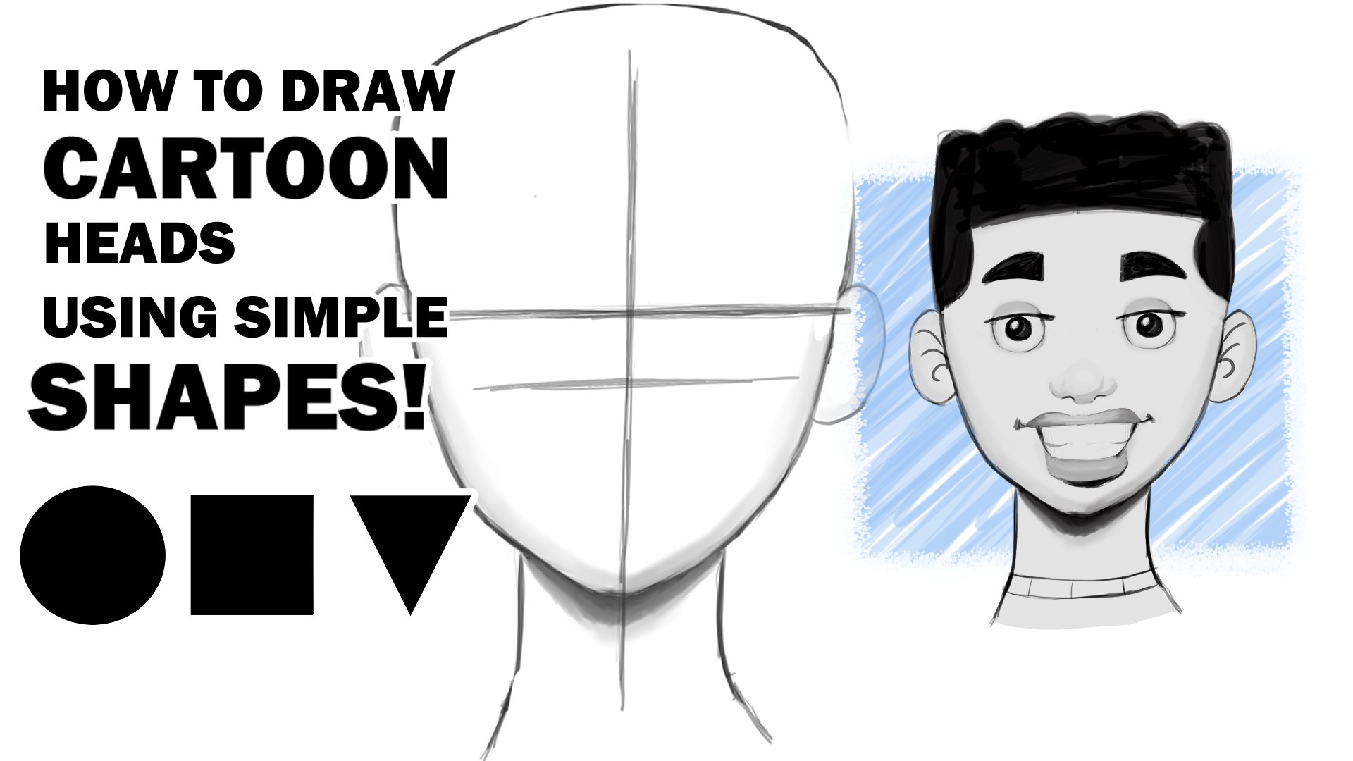 How To Draw Cartoon Boy Hair