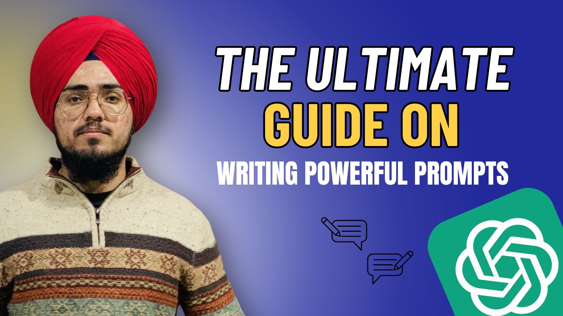 How to Write Powerful Prompts for ChatGPT | Gurpreet Singh | Skillshare