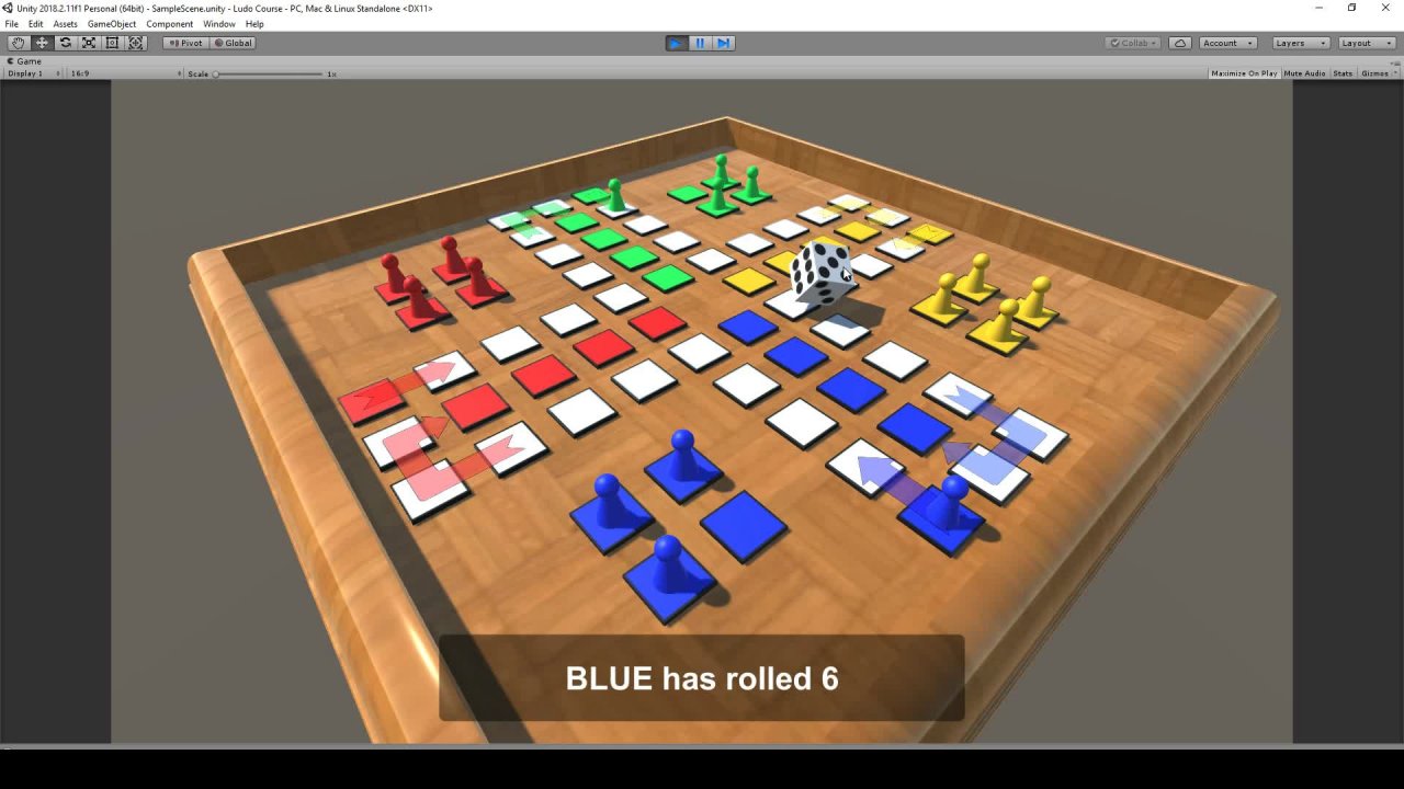 Unity Game Tutorial Board Game Ludo 3D Octo Man Skillshare