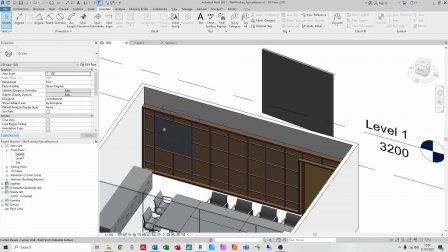 Interior Design Using Autodesk Revit Curtain Wall Finishes Joe ...