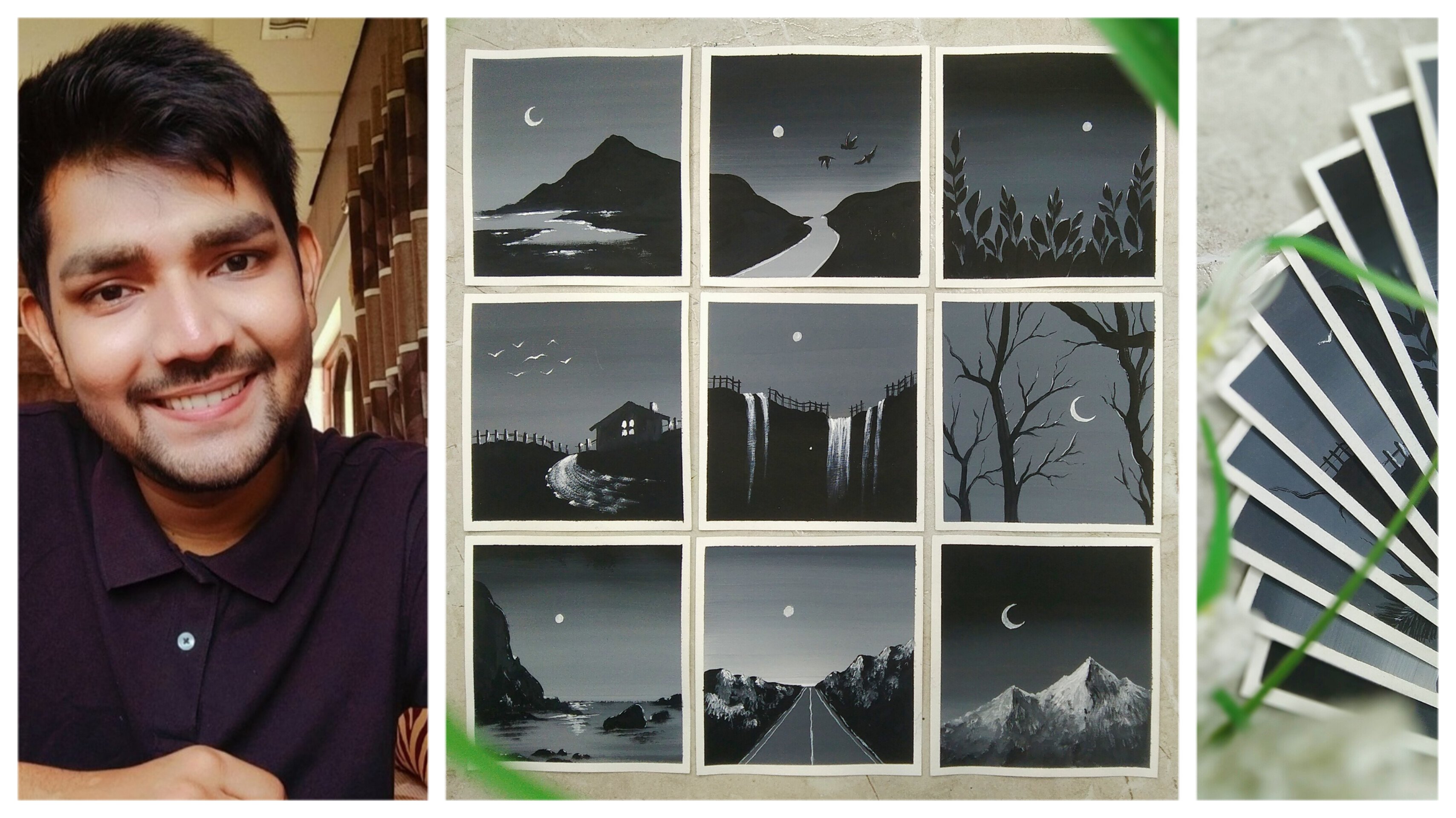 Anyone Can Paint - Learn to Paint 10 Easy Poster Color Paintings ...
