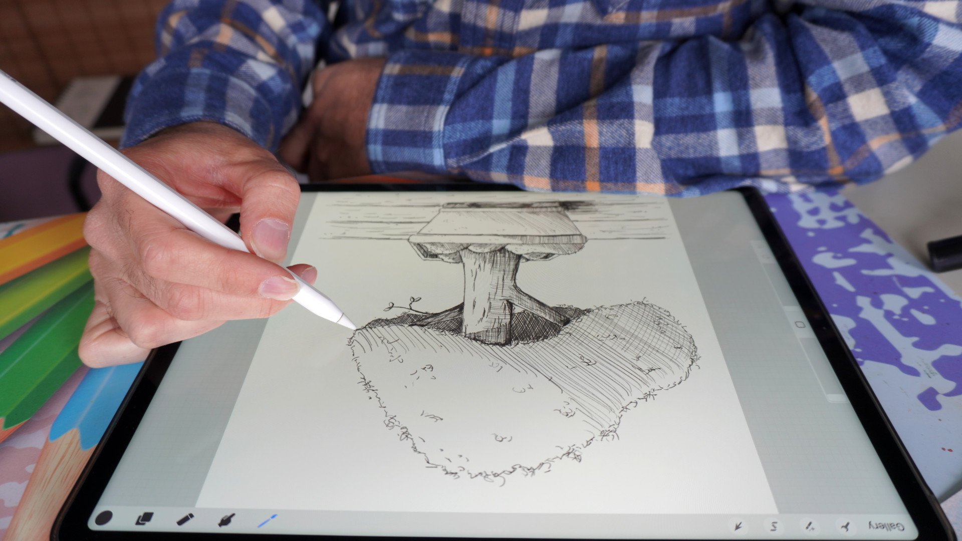 Drawing Bonsai Trees in Procreate Part 1 | Benjamin A | Skillshare