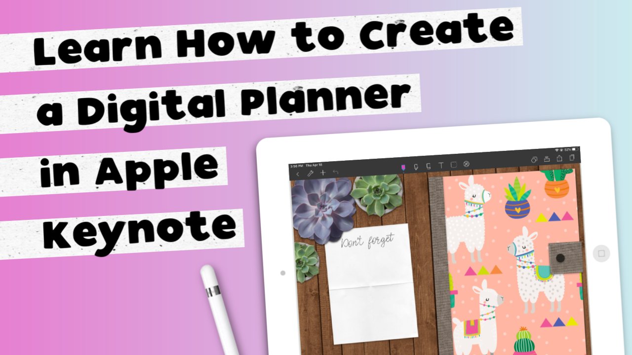 How to Create a Digital Planner in Keynote on your Mac Computer | Michelle Rohr | Skillshare