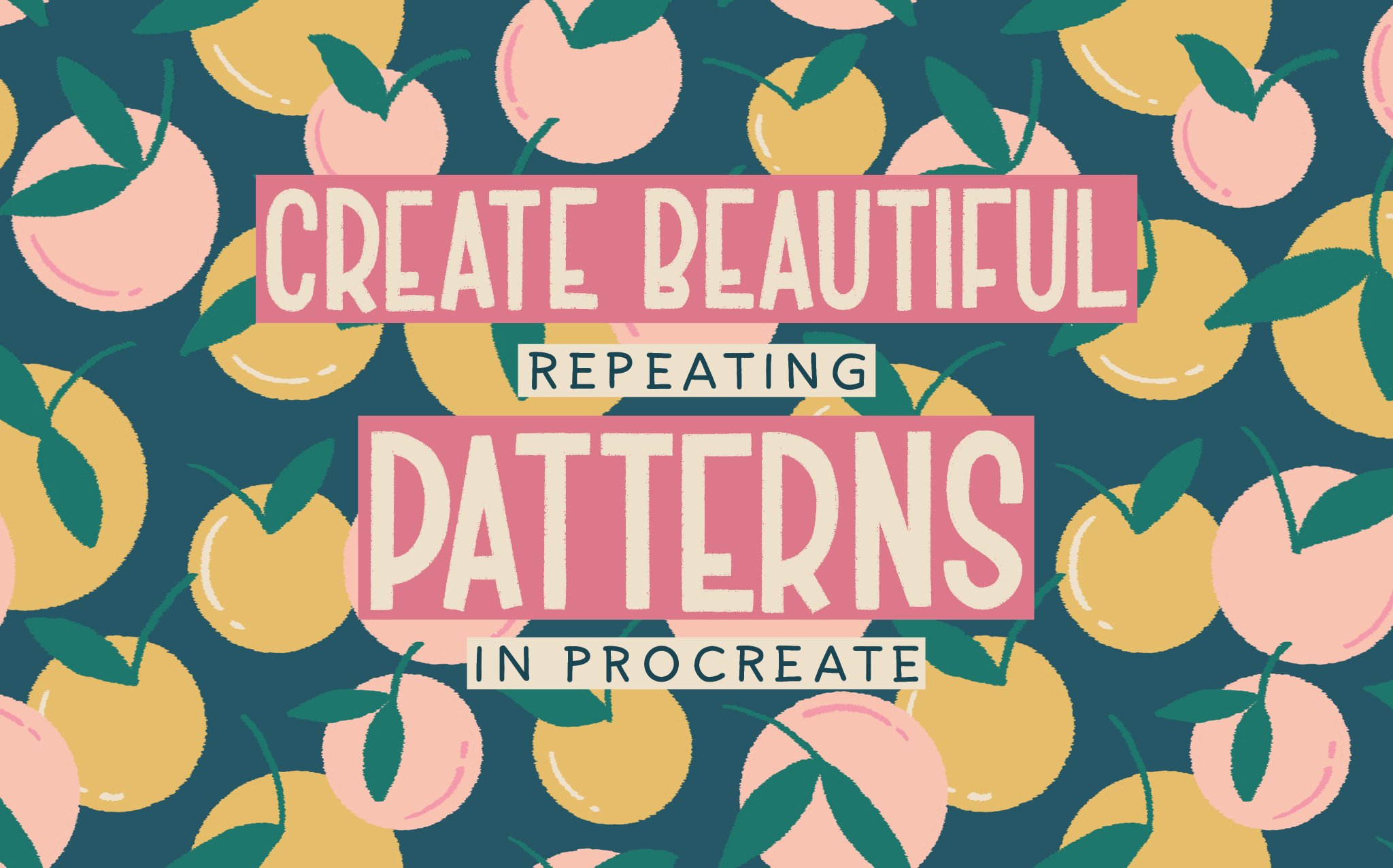 Create Stunning Repeating Patterns In Procreate | Sarah Raquel | Skillshare