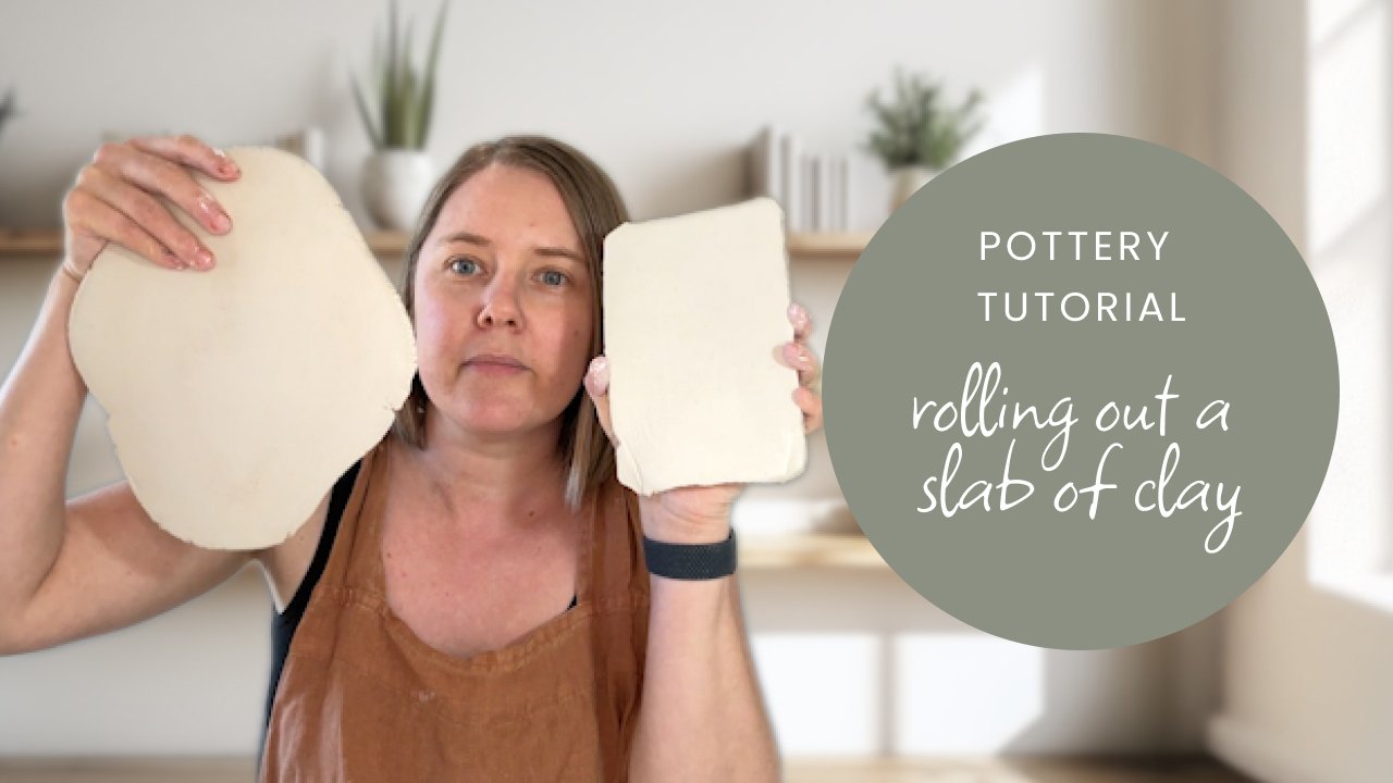 Handbuilding pottery basics: Rolling out a slab of clay | Megan Clark ...