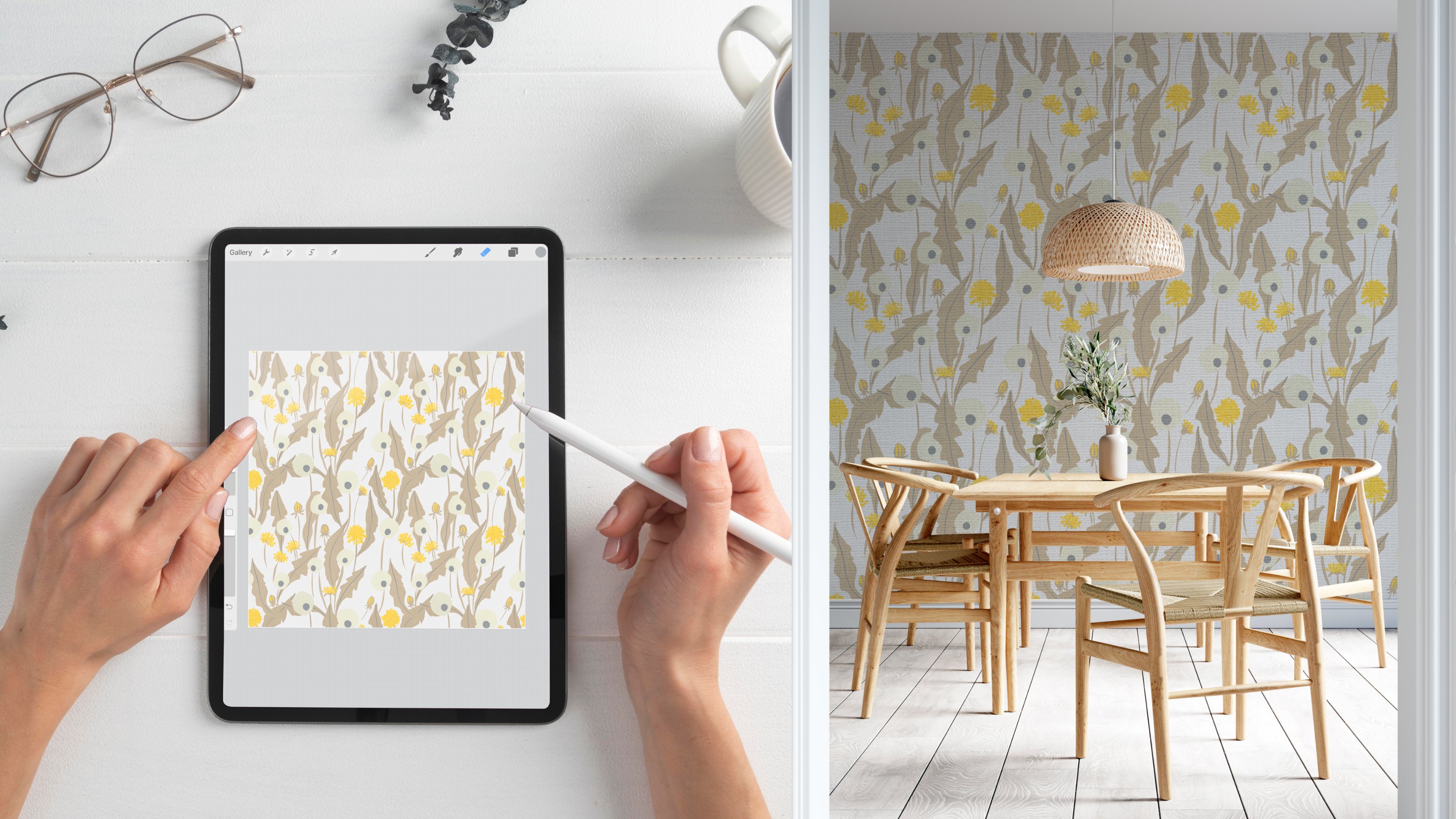 Learn To Design Your Own Wallpaper In Procreate Phuong Lempinen 