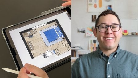 Interior Sketching in Procreate: Drawing A Floor Plan Illustration | Isaiah Cardona | Skillshare