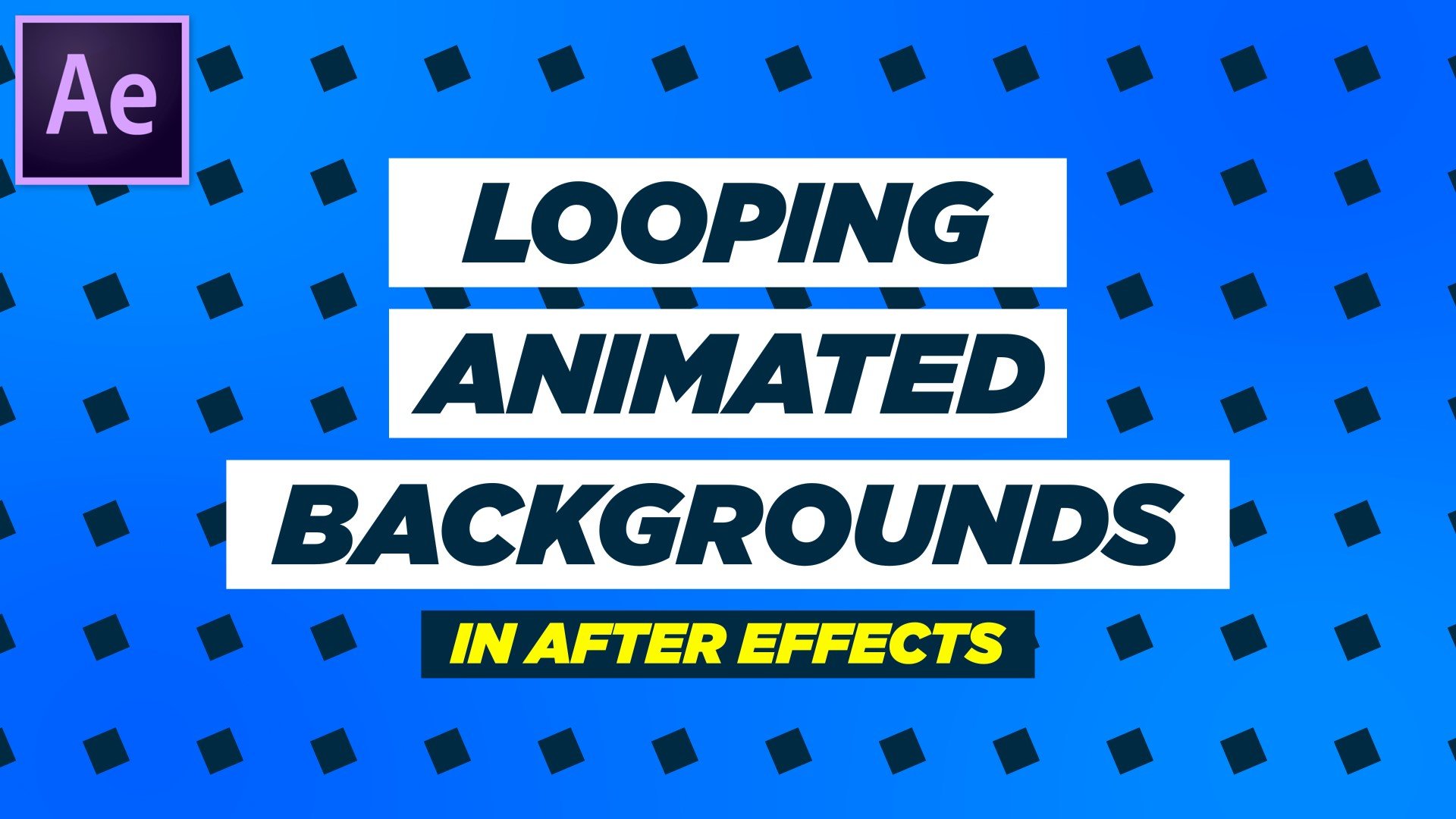 Looping Animated Backgrounds in After Effects | Abhishek Dubey | Skillshare