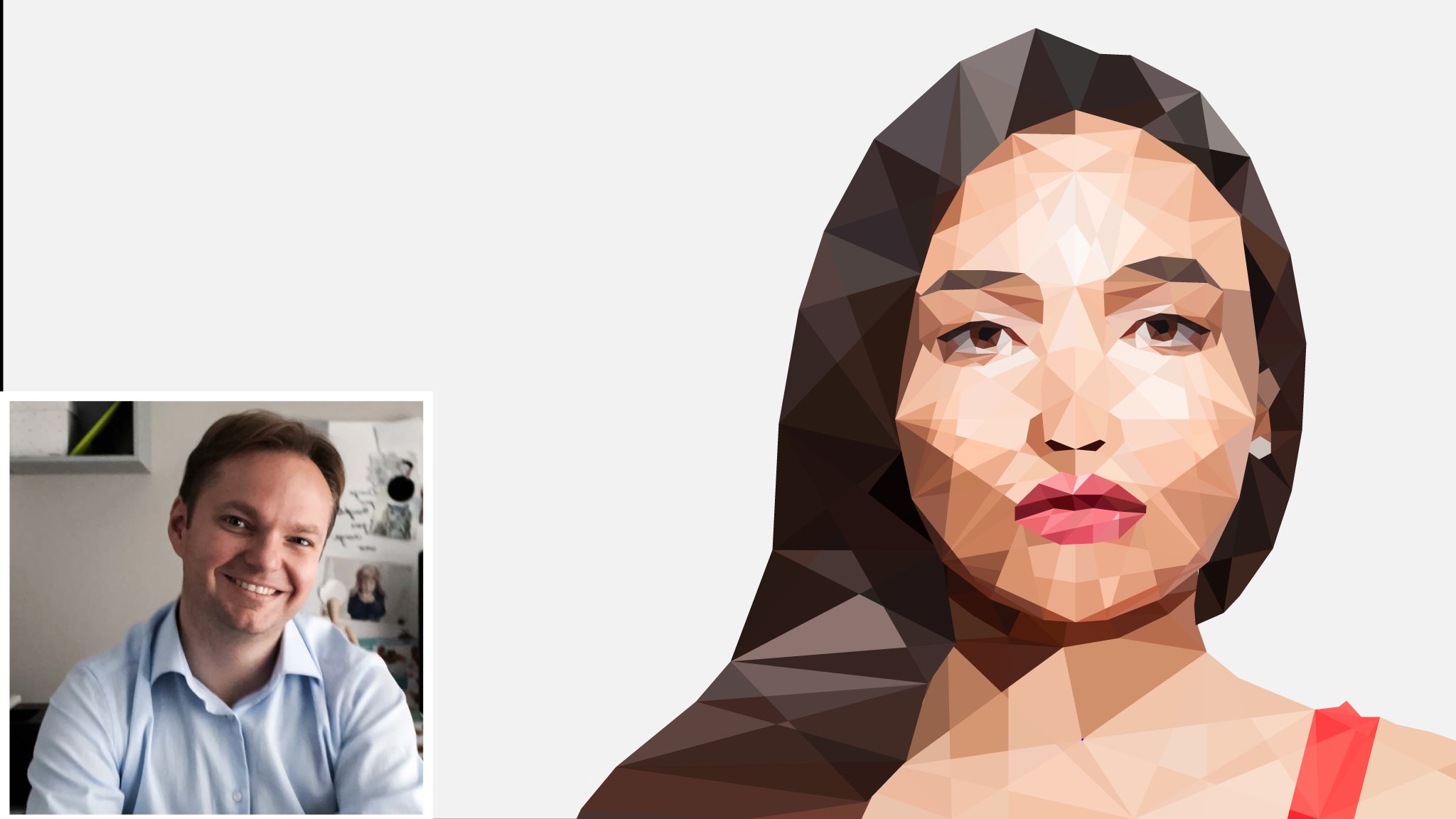 How To Create A Low Poly Portrait With The Pen Tool In Illustrator ...