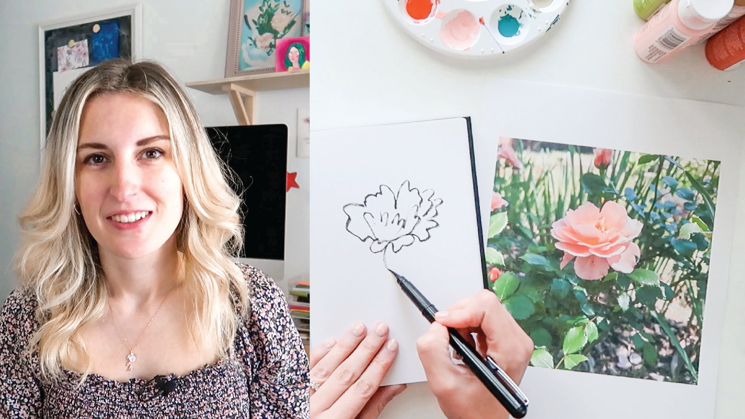 Art Journaling Workshop: Document Your Everyday Life with Acrylic Paint ...