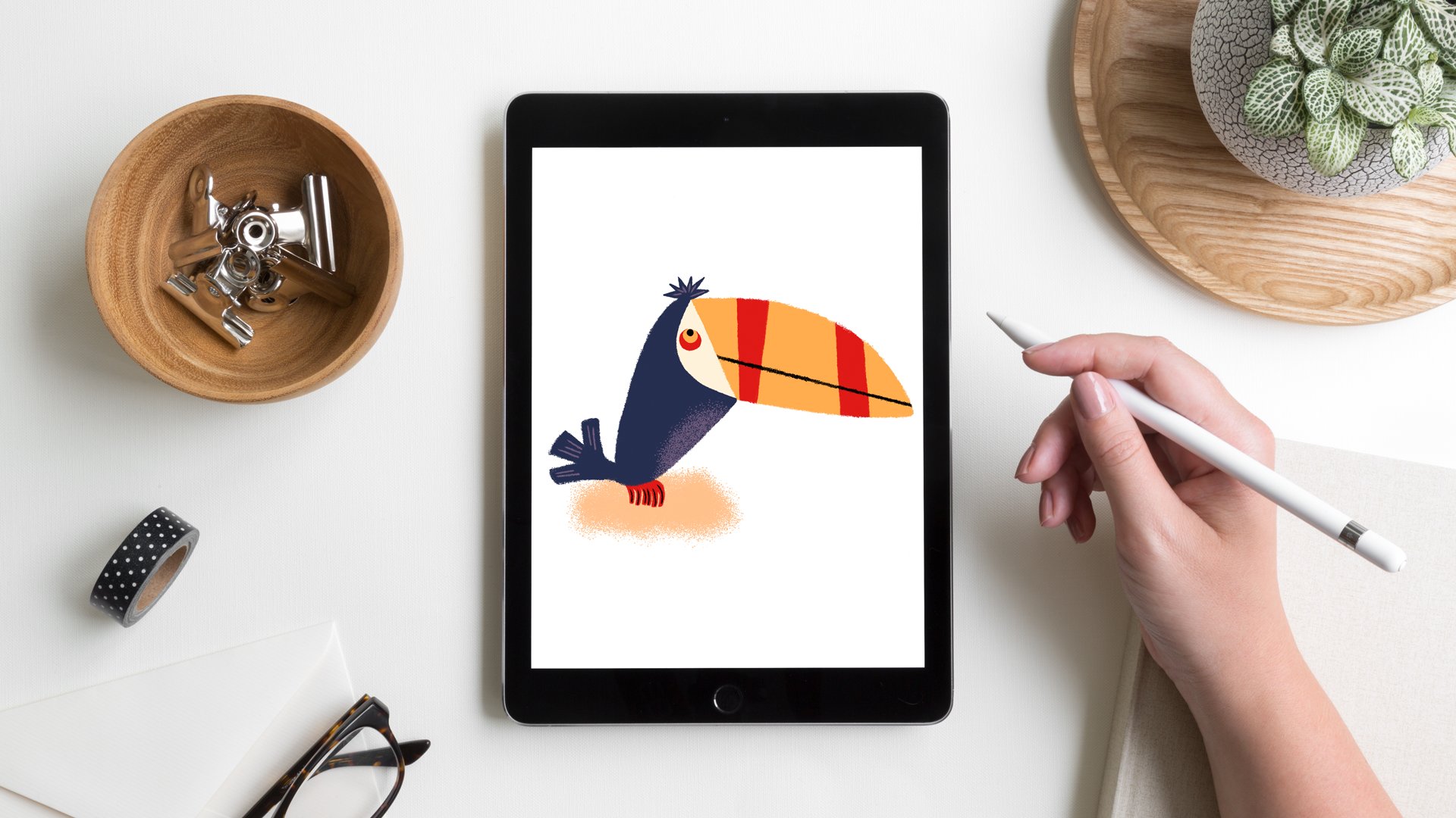 Procreate Tutorial - Learn how to draw cute animals | Marie Dautel ...