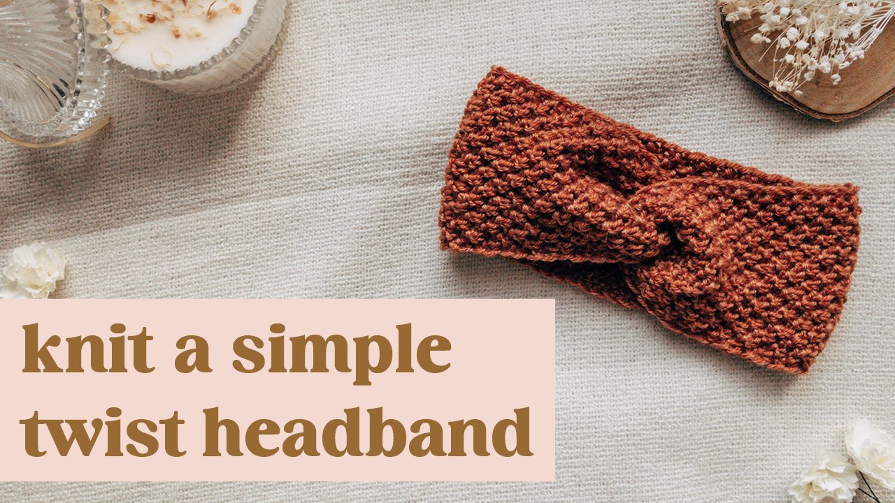 Learn Knitting Basics and Design Your Own Simple Headband | Izabela ...