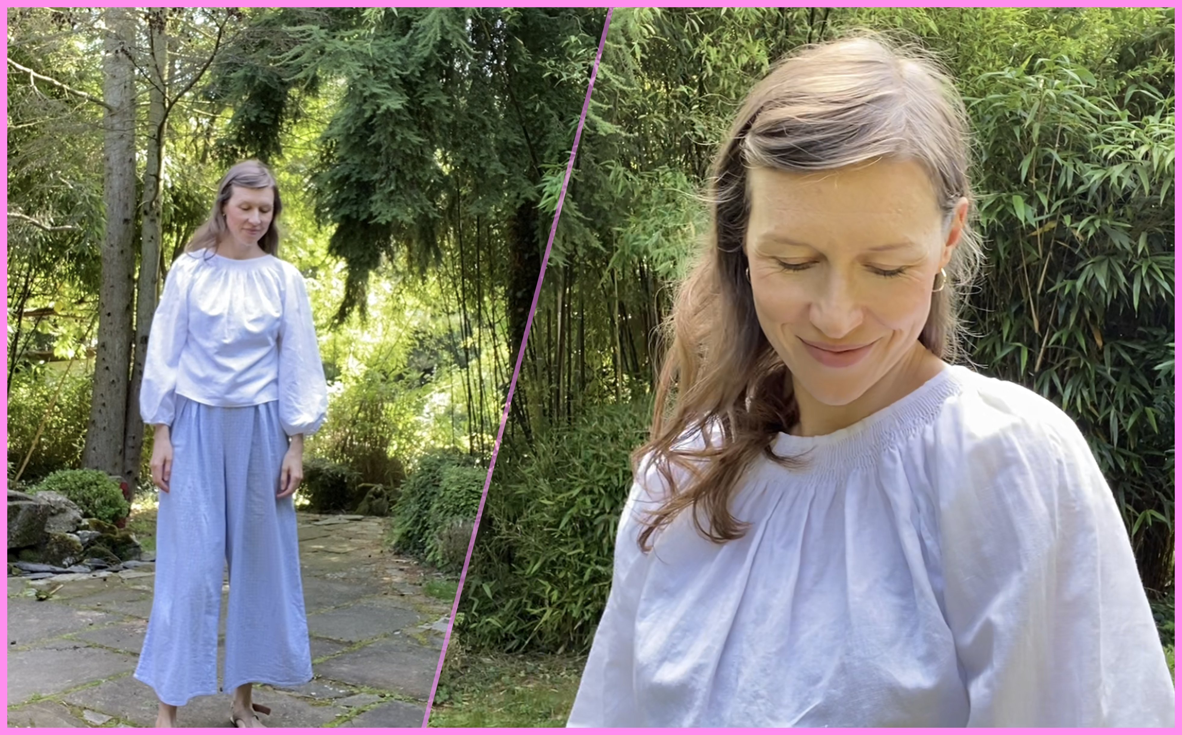 Folk Sewing and Smocking- Hand Sew a Smock Shirt or Dress | Laura Lamn ...