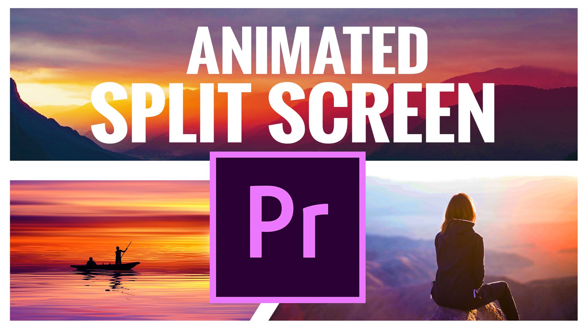 PREMIERE PRO Make ANIMATED SPLIT SCREENS In Premiere Pro Learn How To 