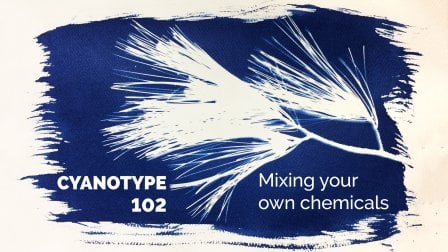 Abstract cyanotypes | Skillshare Student Project