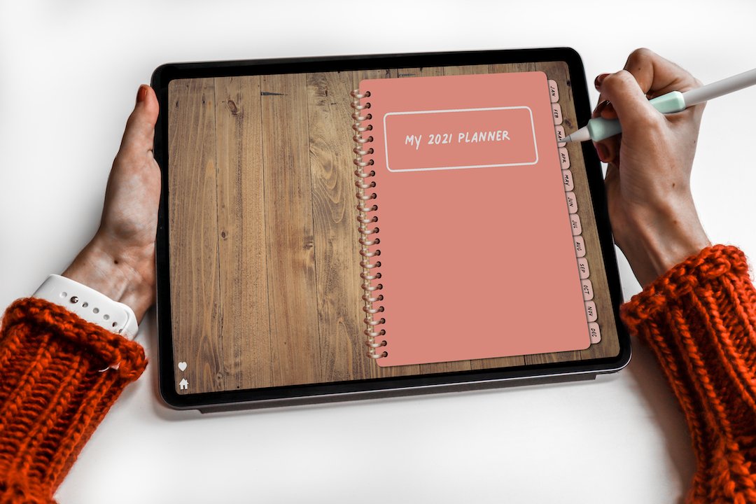 Paper To Pixels How To Make A Hyperlinked Digital Planner For 