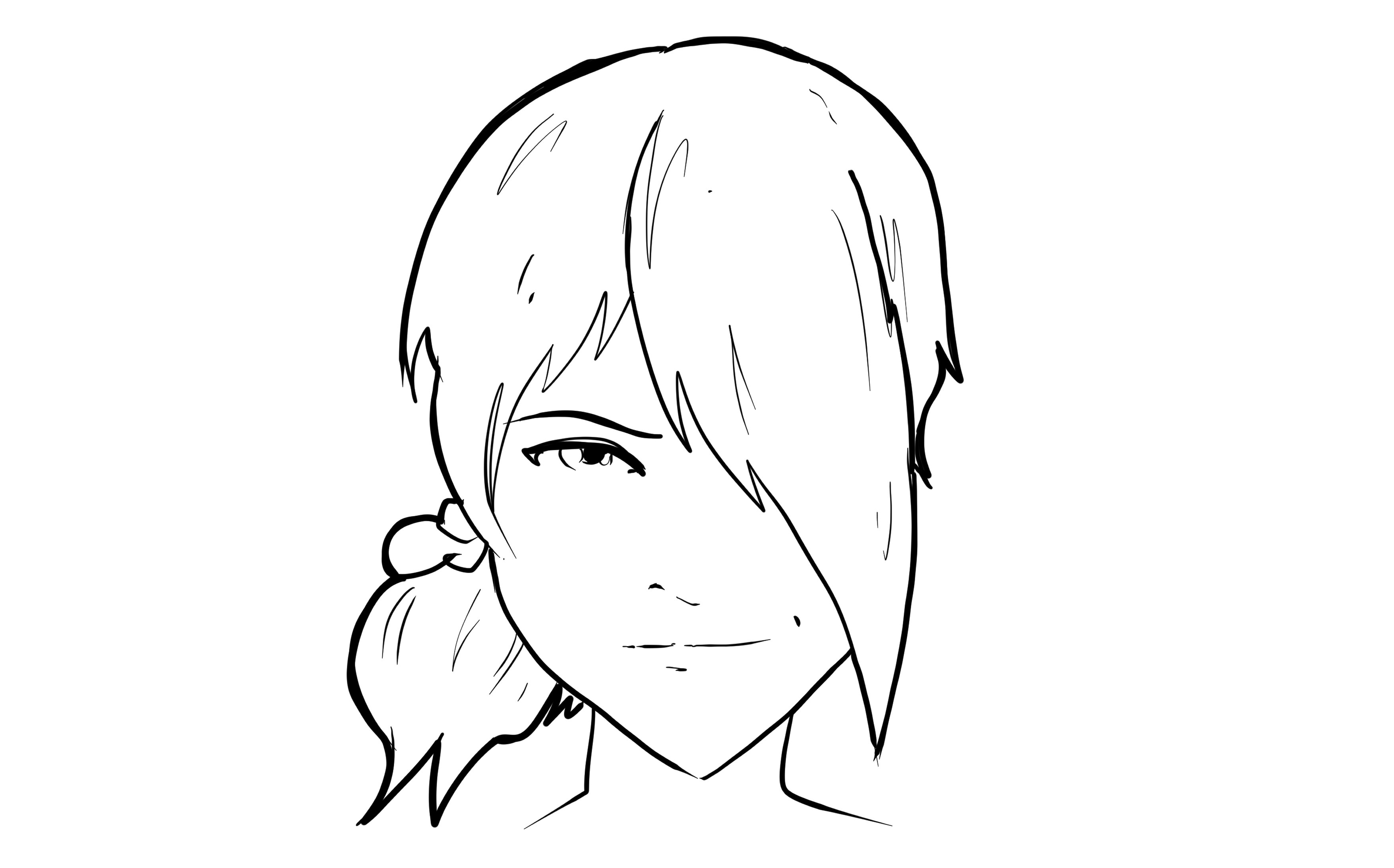 How to draw hairs for manga characters | Damien Barban | Skillshare
