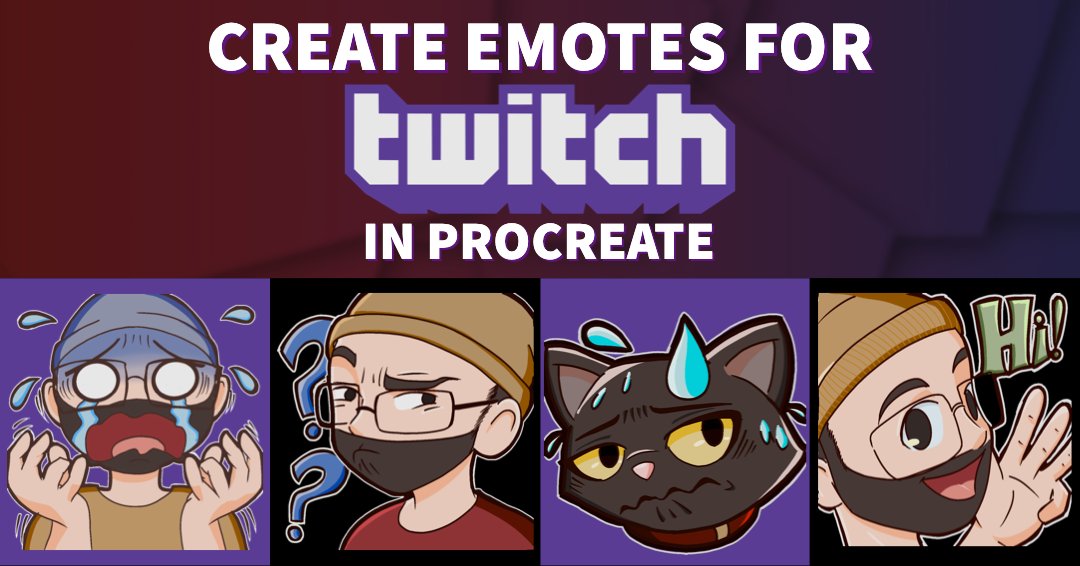 Create Emotes For Twitch In Procreate Stephanie Padgett Skillshare