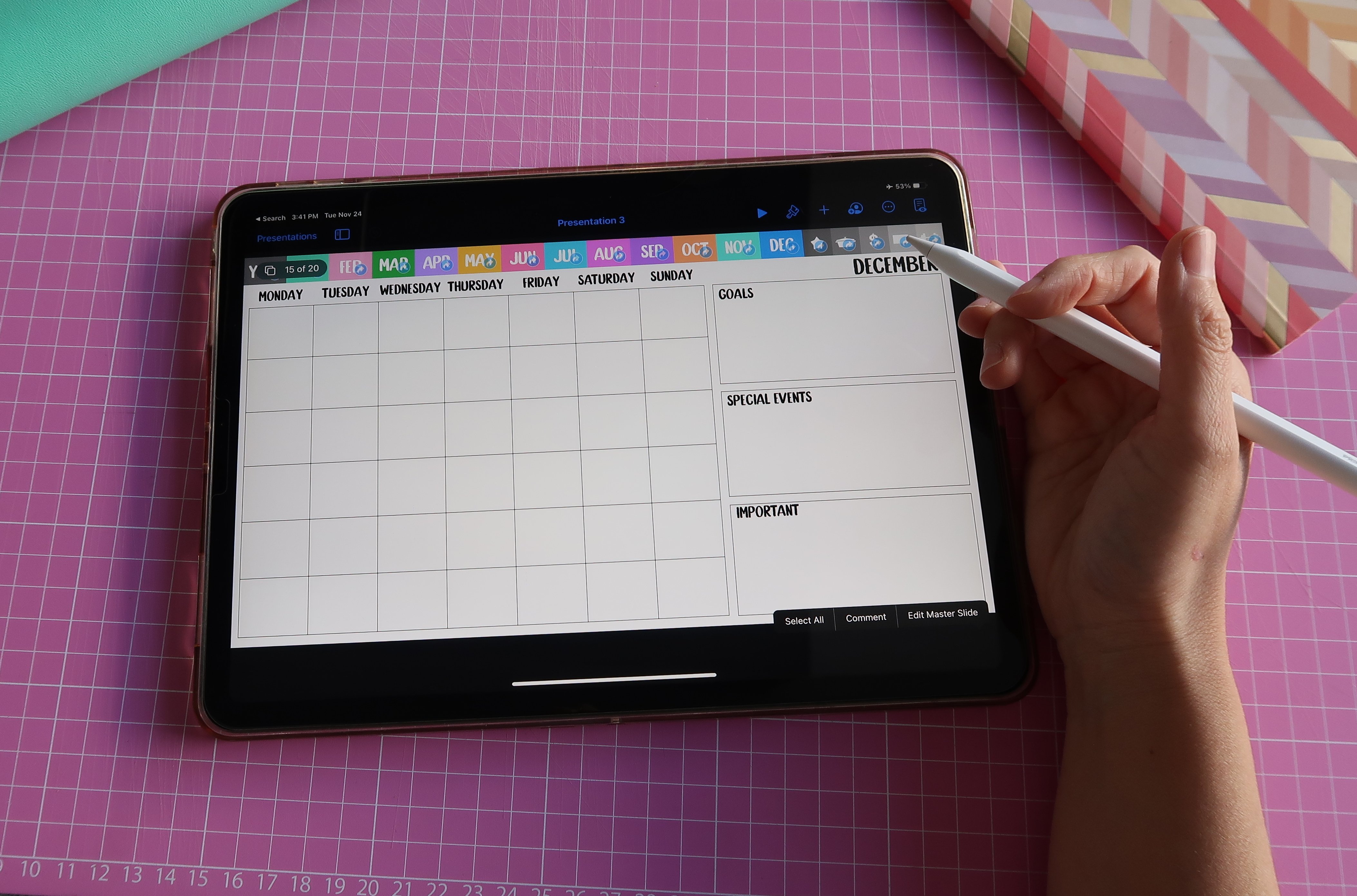 How To Create Your Own Digital Planner On The iPad From Scratch Using