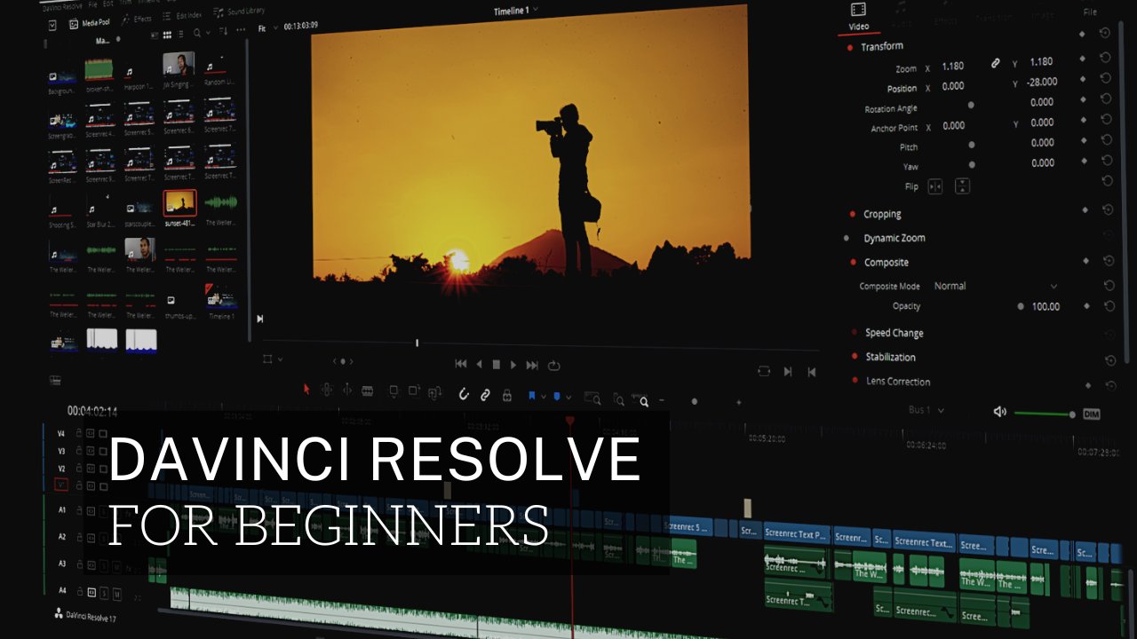 DaVinci Resolve For Beginners - Essential Lessons To Start Editing ...