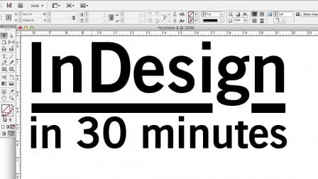 My quick InDesign spread | Skillshare Student Project