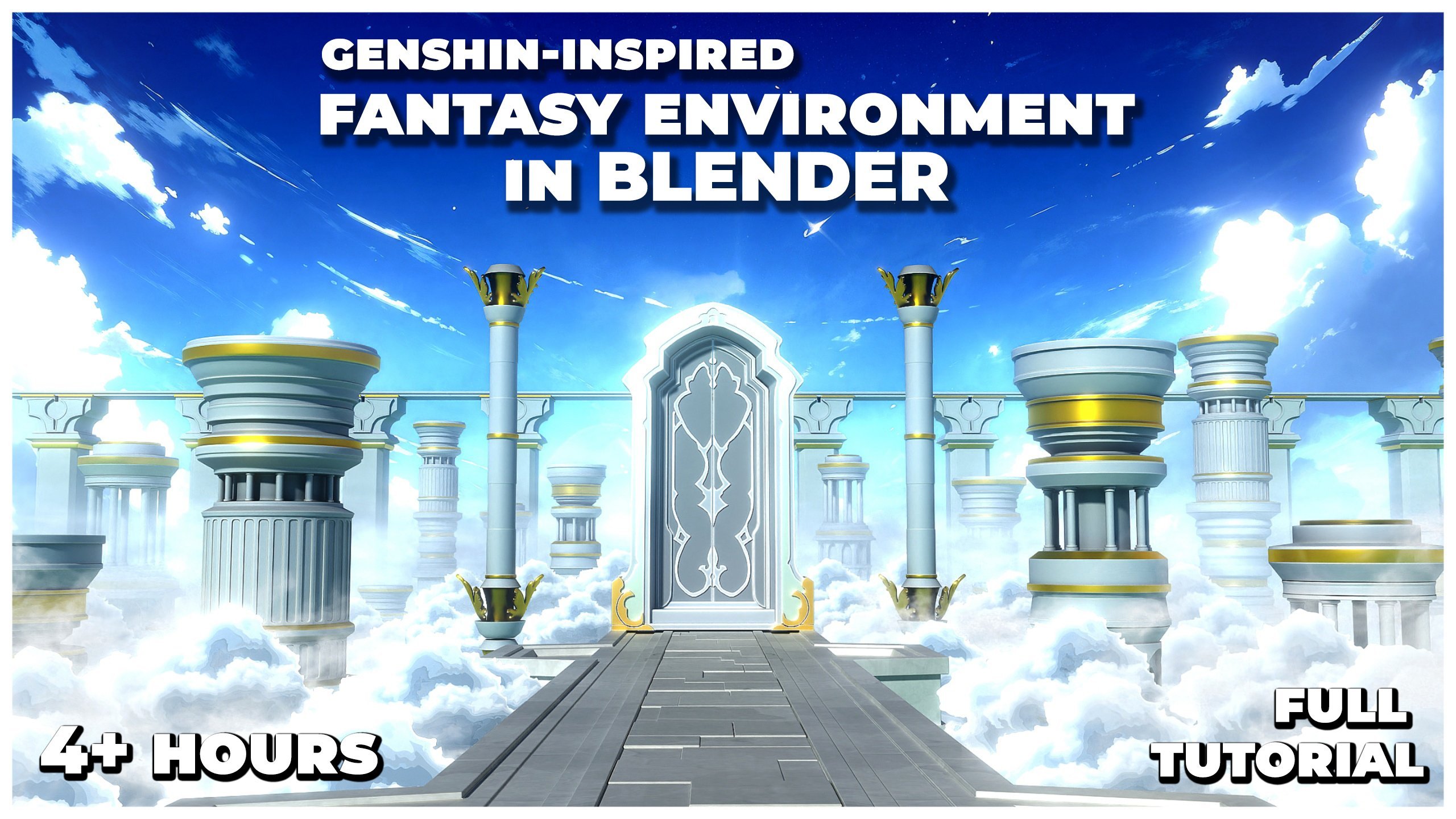 Create a Stylized Fantasy Environment in Blender | Aniket Rawat ...