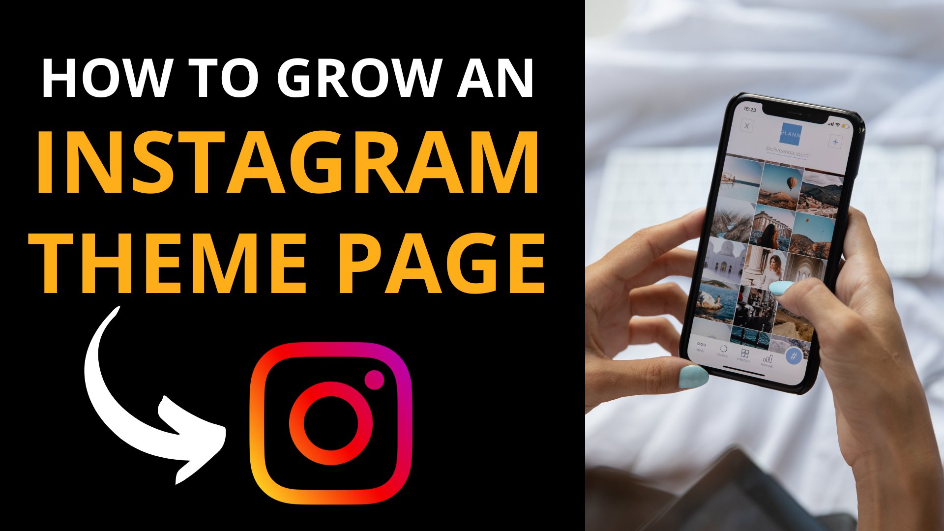 Instagram Marketing How To Grow An Instagram Theme Page For Business 