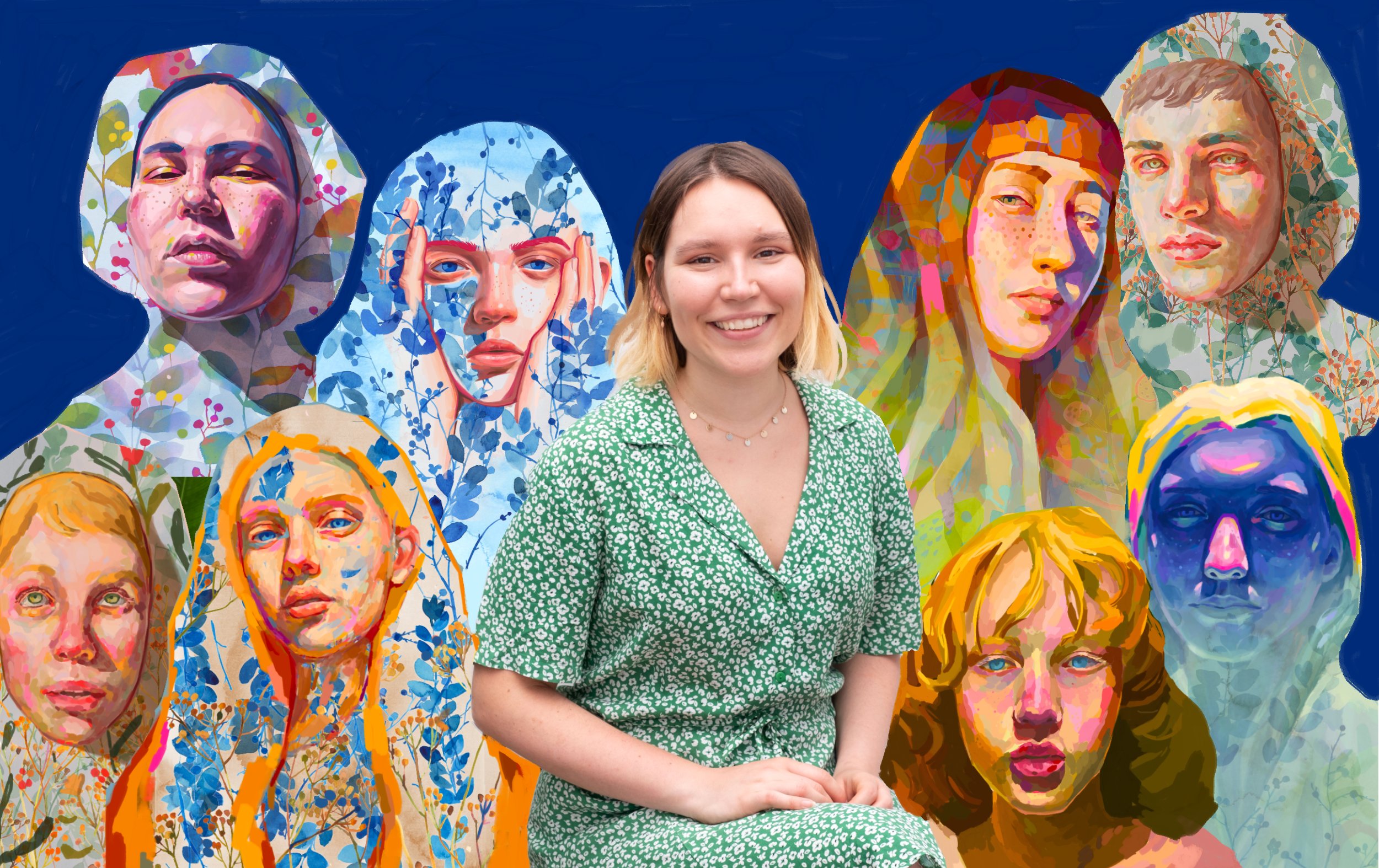 Comienza a pintar retratos coloridos en Procreate | Riso Chan | Skillshare