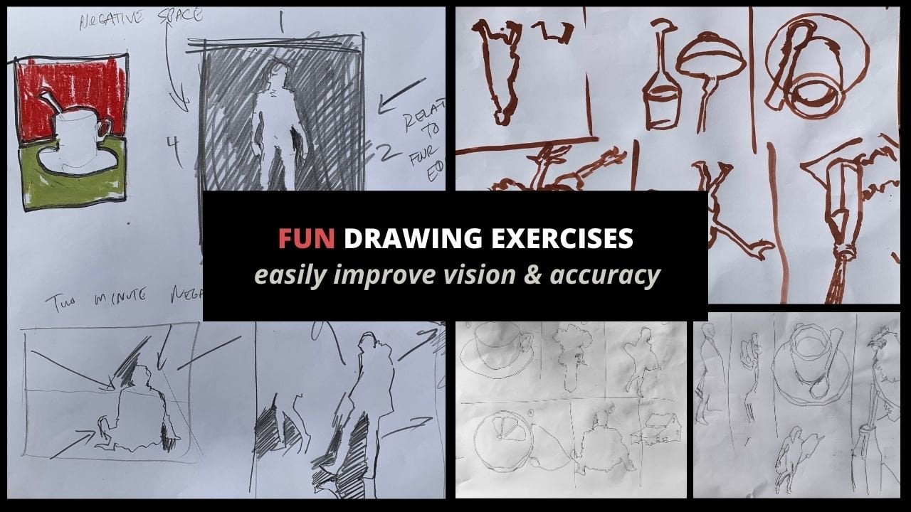 Fun Drawing Exercises That Will Improve Your Skills And Ability To See ...