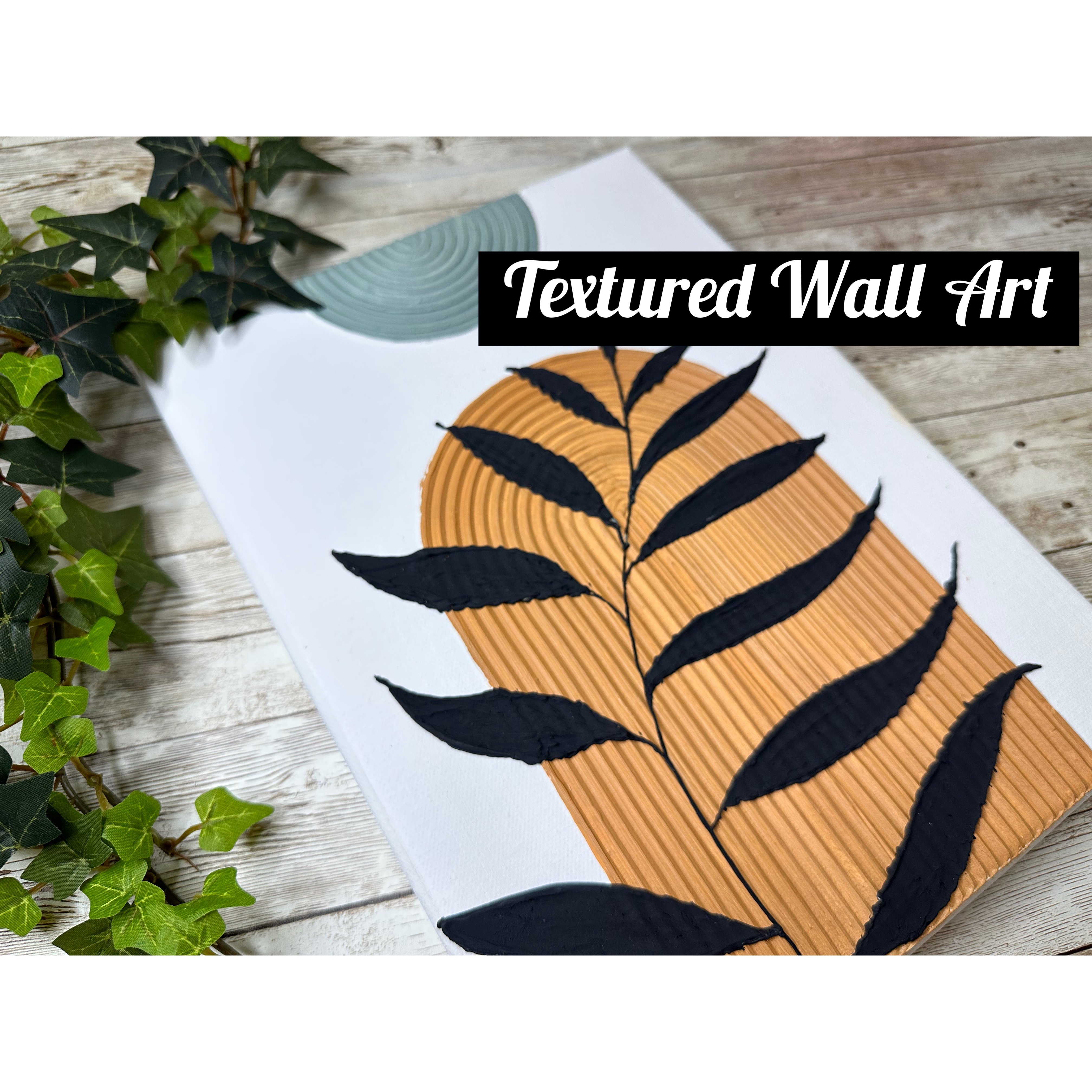 Texture Painting | Boho Art | Minimal Texture Art | Modern textured Art ...