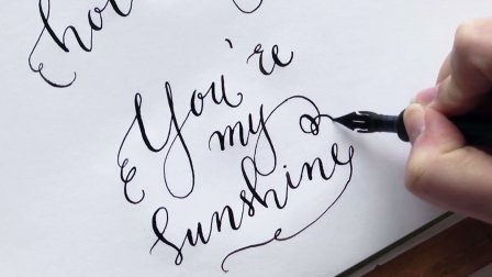 Calligraphy modern style | Skillshare Student Project