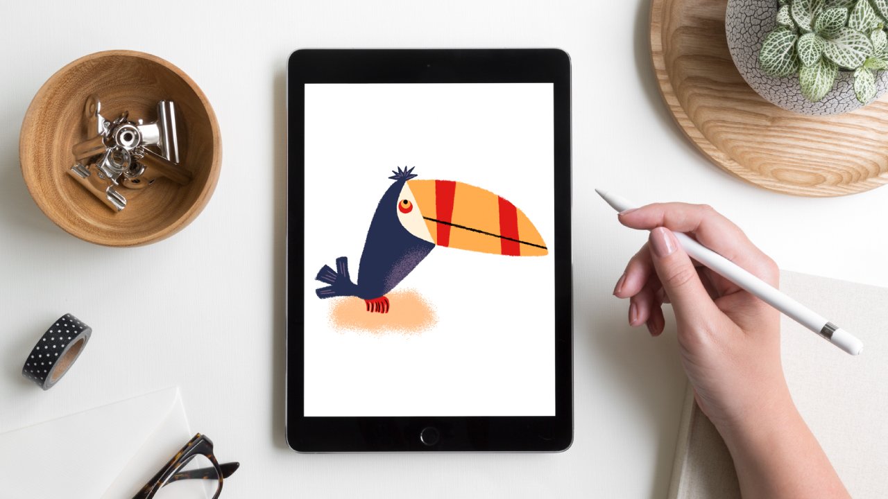 Procreate Tutorial - Learn how to draw cute animals | Marie Dautel ...