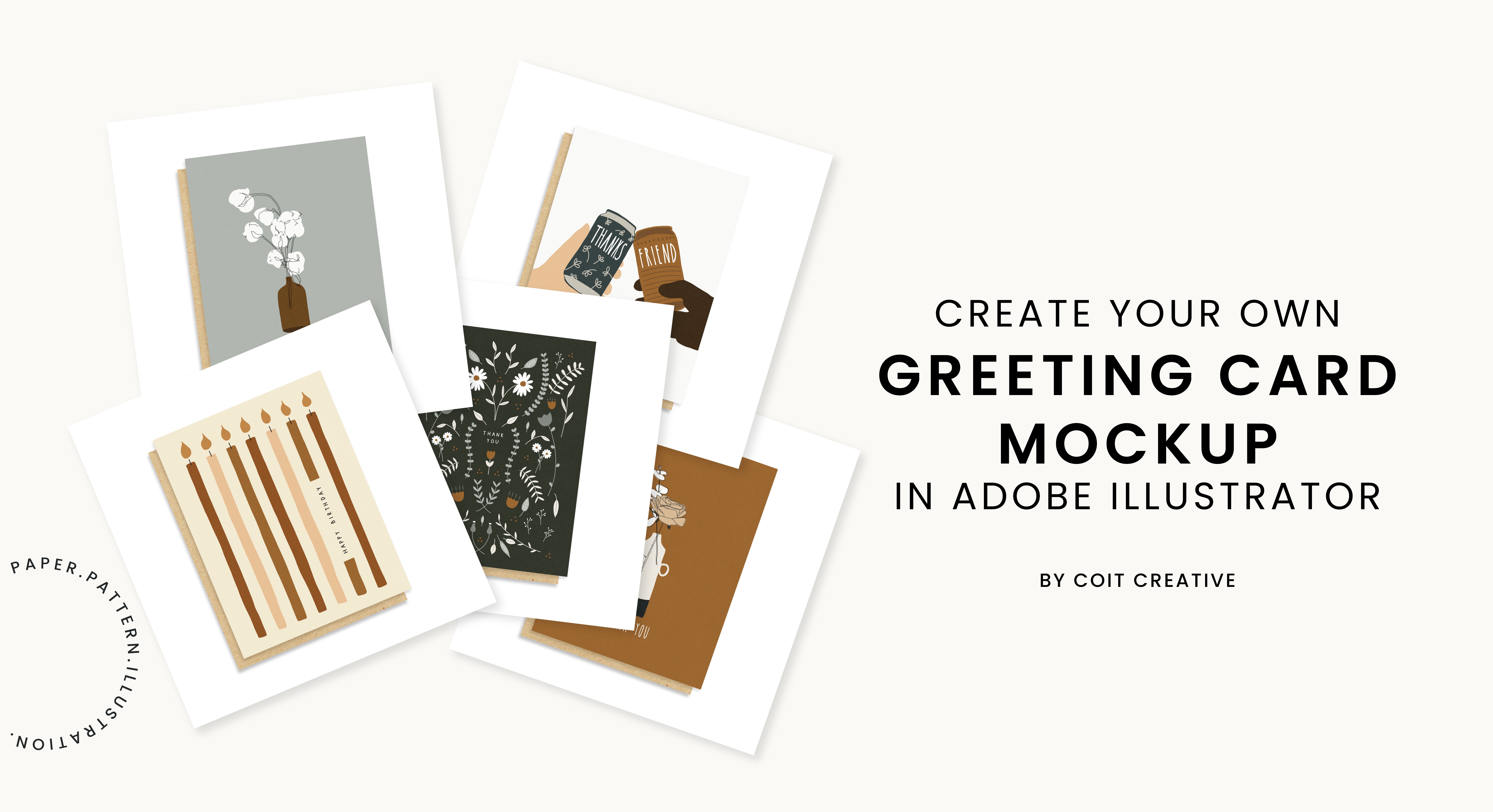 Create Your Own Greeting Card Mockup In Adobe Illustrator Ali Hooten 