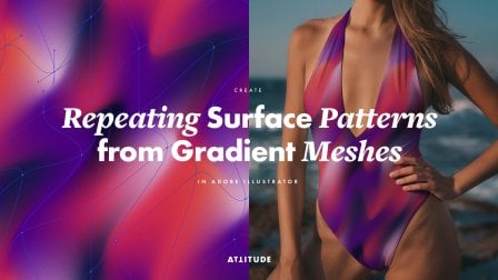 Create Repeating Surface Patterns from Gradient Meshes in Adobe Illustrator | Evgeniya & Dominic ...